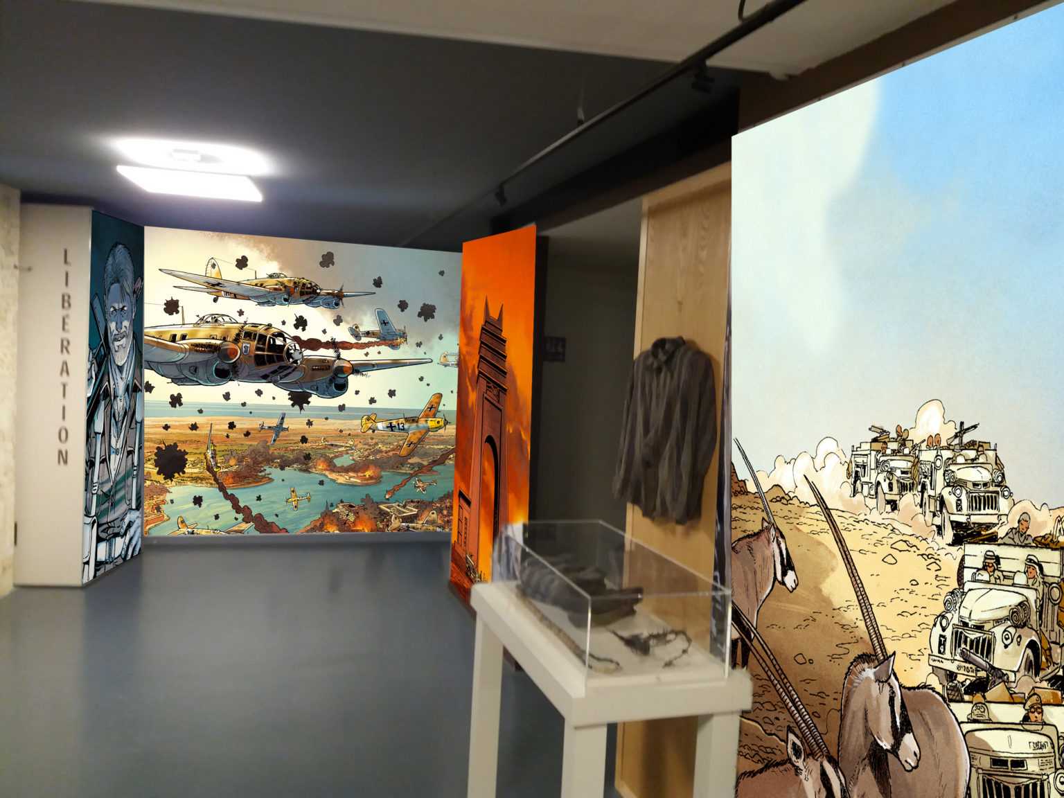 The Regiment s'expose au Mémoriel de la Résistance d'Angoulême